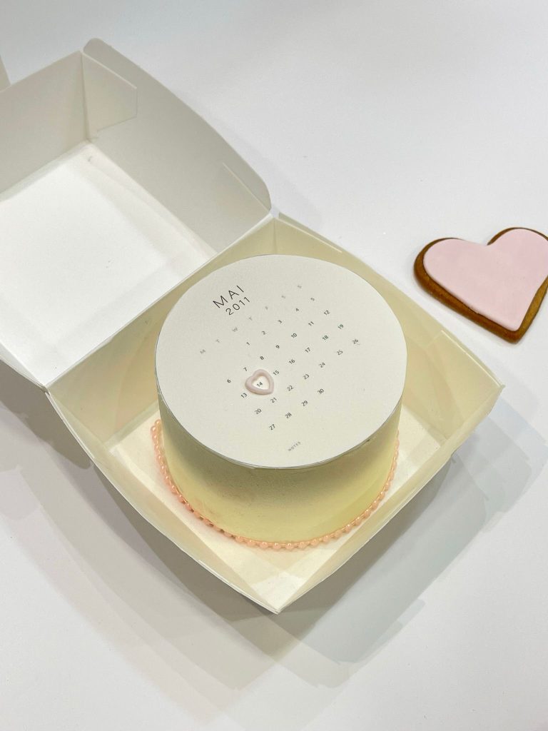 Bento Cake Calendrier : 2 parts - Celine Cake Design
