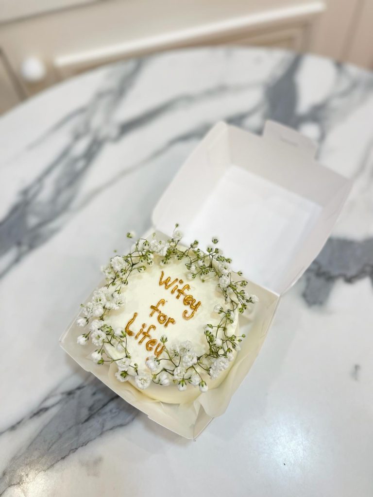 Bento Cake classique : 2 parts - Celine Cake Design